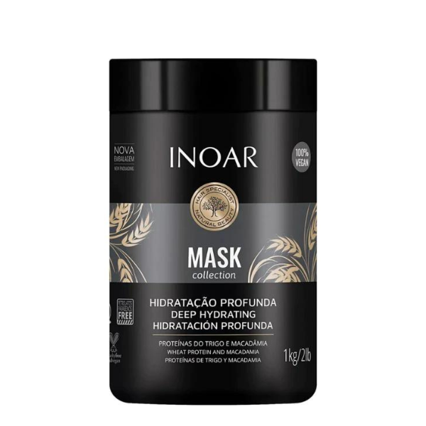 Deep Hydrating Macadamia Mask - INOAR – Pontes Beauty Supply